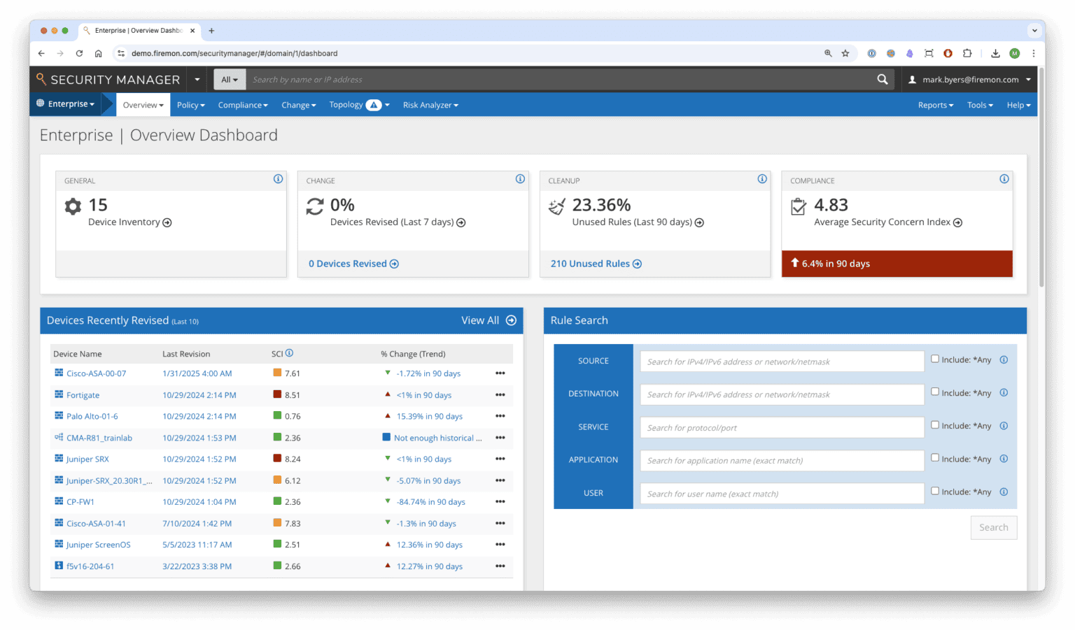 Network Security Policy Management (NSPM) Software | FireMon Policy Manager
